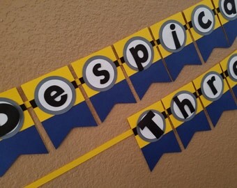 Minion banner | Etsy