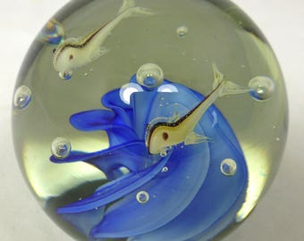 Blown glass fish | Etsy