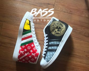 Custom adidas shoes | Etsy