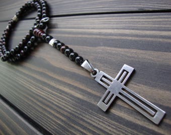 Mens rosary | Etsy
