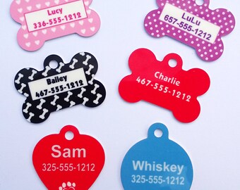 Bone shaped Favor tags Set of 24