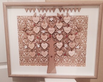 Wooden tree display | Etsy