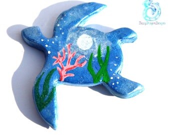 Sea life magnets | Etsy