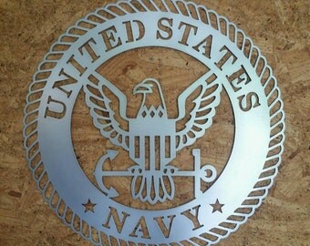 Us navy metal art | Etsy