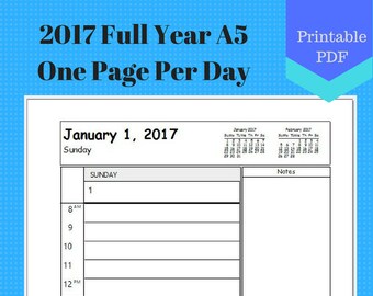 365 day calendar | Etsy