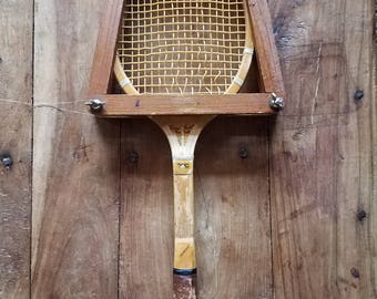 Tennis Racket wall hanger wall display