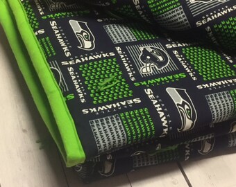 Seahawks quilt | Etsy