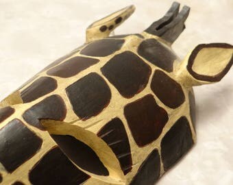Giraffe mask | Etsy