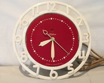 Telechron clock | Etsy