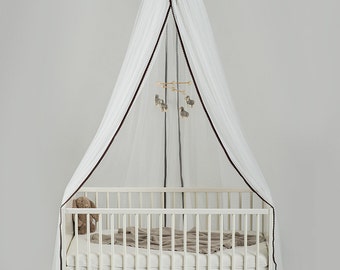 Crib canopy | Etsy