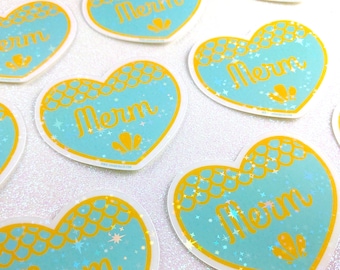 Mermaid water labels | Etsy