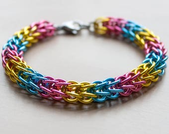 Pansexual bracelet | Etsy
