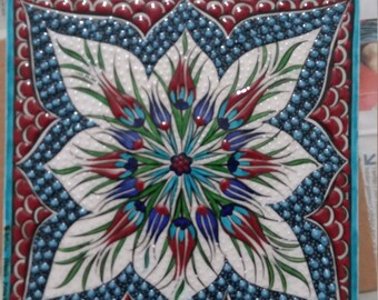 Turkish ceramic tile | Etsy