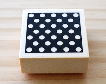 Dot rubber stamp | Etsy
