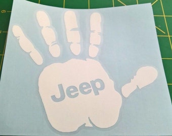 Jeep wave sticker | Etsy