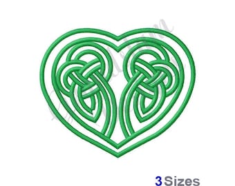 Celtic heart pattern | Etsy