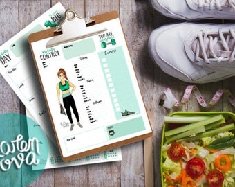 Fitness planner | Etsy