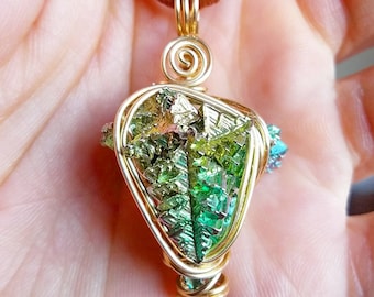Bismuth jewelry | Etsy