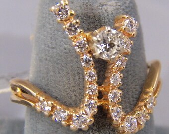 Estate diamond ring | Etsy