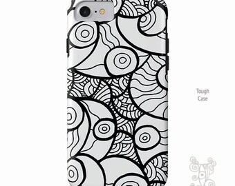 Doodle iphone case | Etsy