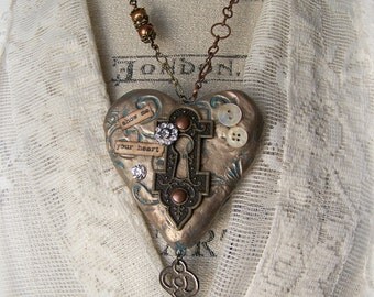 Heart keyhole | Etsy