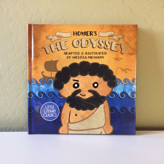 Items similar to The Odyssey by Homer hardcover toddler childrens kids ...
