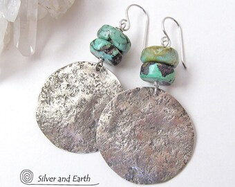 Handcrafted Sterling Silver & Natural Stone by SilverandEarth