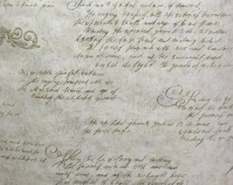 Script wallpaper | Etsy