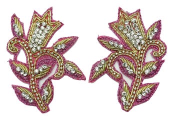 Beaded applique | Etsy