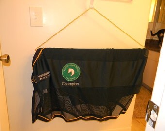 Custom Equestrian Hanging Ribbon Rack 10 ROWS holds up to