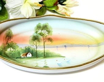 Hand painted nippon | Etsy