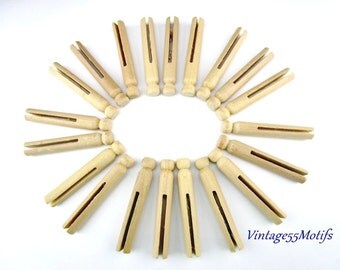 Vintage clothes pins | Etsy