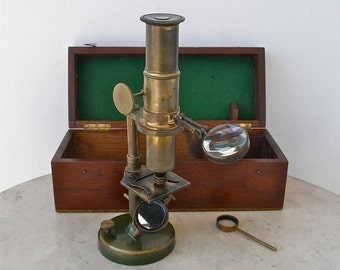 Vintage microscope | Etsy