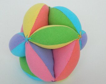 Crochet Pattern Baby Clutch Ball Toy makes a great baby