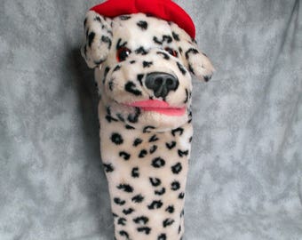 Dog hand puppet | Etsy