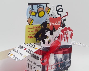 UNIQUE HANDMADE ONE OF A KIND EXPLOSION CARD IN A by CARDSBYMOM