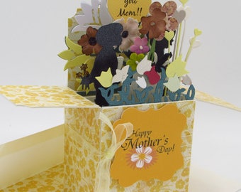 UNIQUE HANDMADE ONE OF A KIND EXPLOSION CARD IN A by CARDSBYMOM