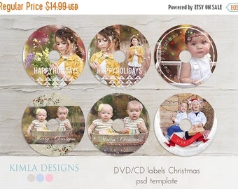 Christmas cd labels | Etsy