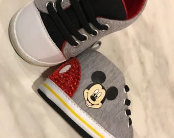 Mickey mouse shoes | Etsy