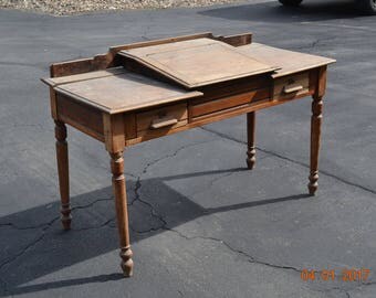 Slant top desk | Etsy