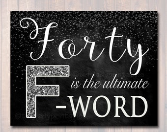 40 ultimate f word | Etsy