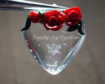 Real Preserved Snowflake Jewelry & more.... by CountryIvyCreations