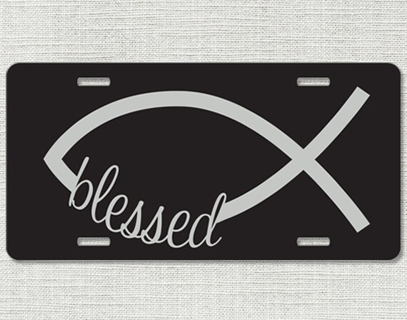 Christian License Plate Christian Car Tags Christian Gifts