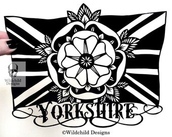 Yorkshire rose | Etsy