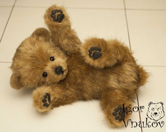 teddy bears soft toys stuffed animals by teddiktoys on Etsy