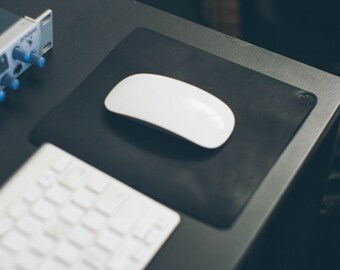 Leather mouse pad | Etsy