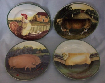 Unique cow plate related items | Etsy