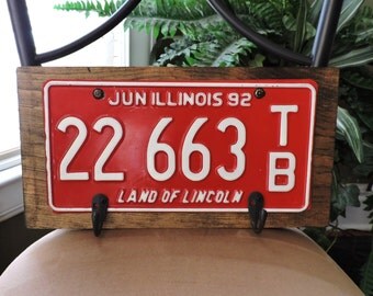 License plate signs | Etsy