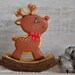 3D Rocking Rudolf Cookie Cutter Set