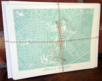 Fine map art prints for your home or business by MapOfHome on Etsy